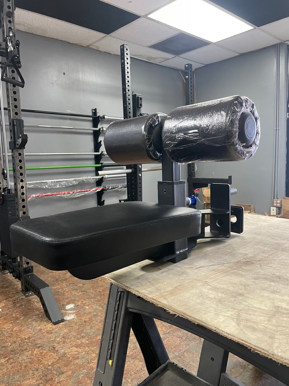 Lat Pull-Down Seat Attachment for 3x3 Inch Racks with 1-Inch Holes ...